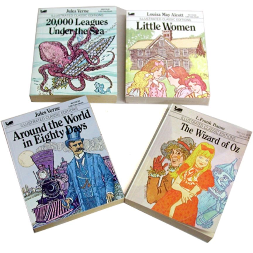 72 Units of Classic Reading Books 4" x 5 1/4" - Over 200 Pages ...