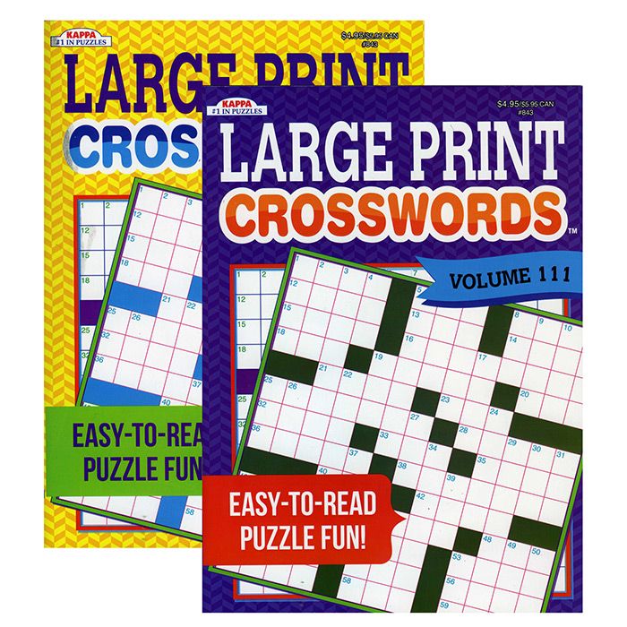 48 Units Of Kappa Large Print Crosswords Crosswords Dictionaries 48 Units Of Kappa Large Print Crosswords Crosswords Dictionaries