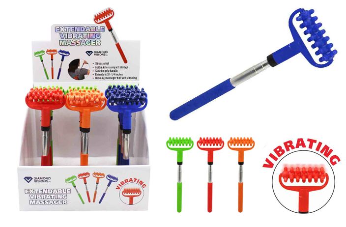 36 Units of Vibrating Extendable Rolling Massager - Back Scratchers and ...
