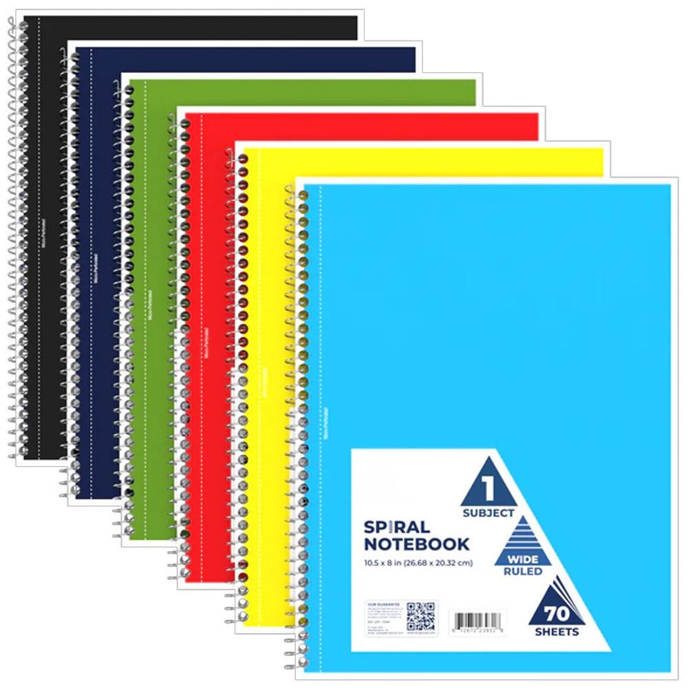 48 Units of Premium 1 Subject Wide Ruled Notebook, 70 Sheets ...