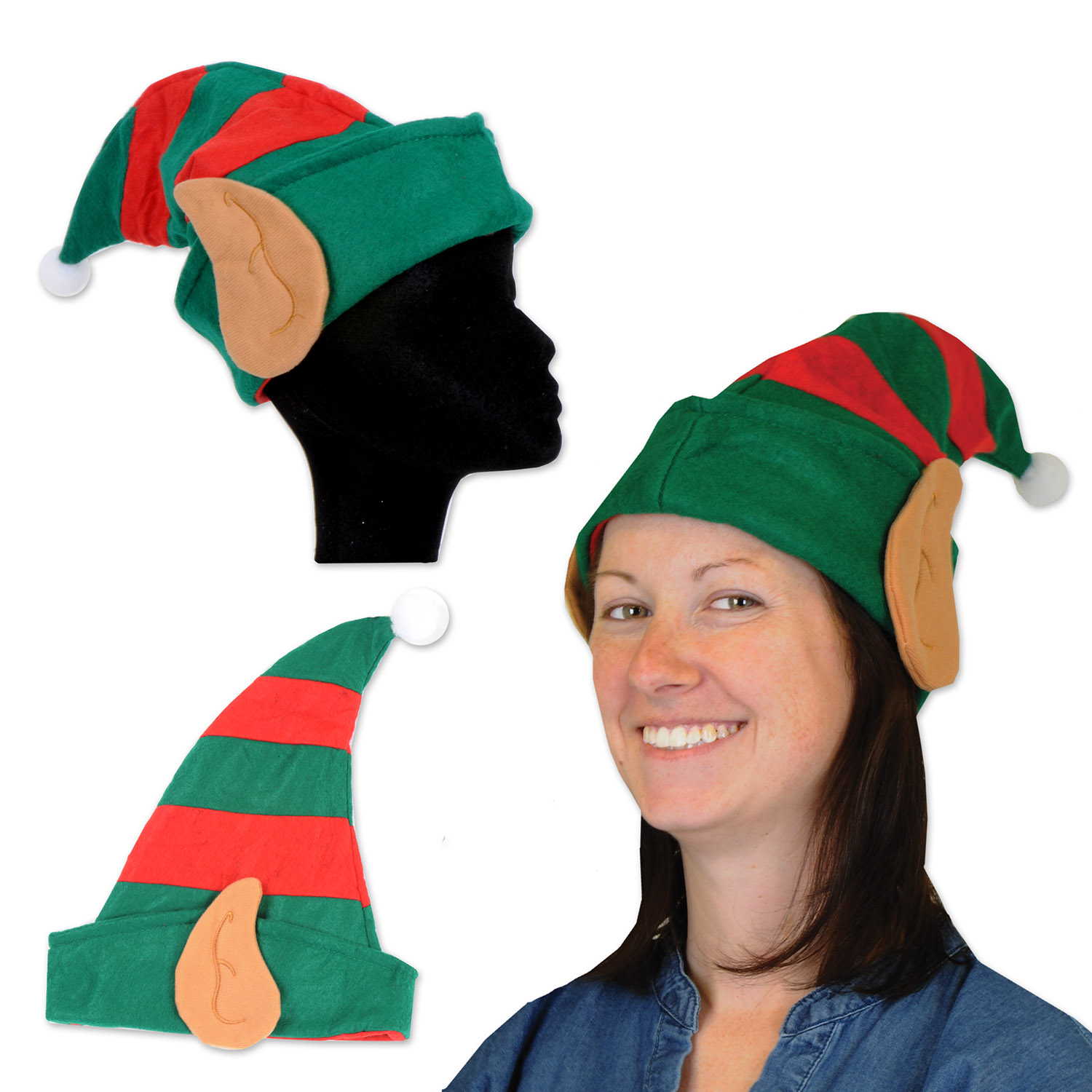 12 Units Of Felt Elf Hat W Ears One Size Fits Most At 12-units-of-felt-elf-hat-w-ears-one-size-fits-most-at