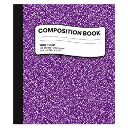 48 Units of Composition Notebook, 100 Sheets, Purple - at ...